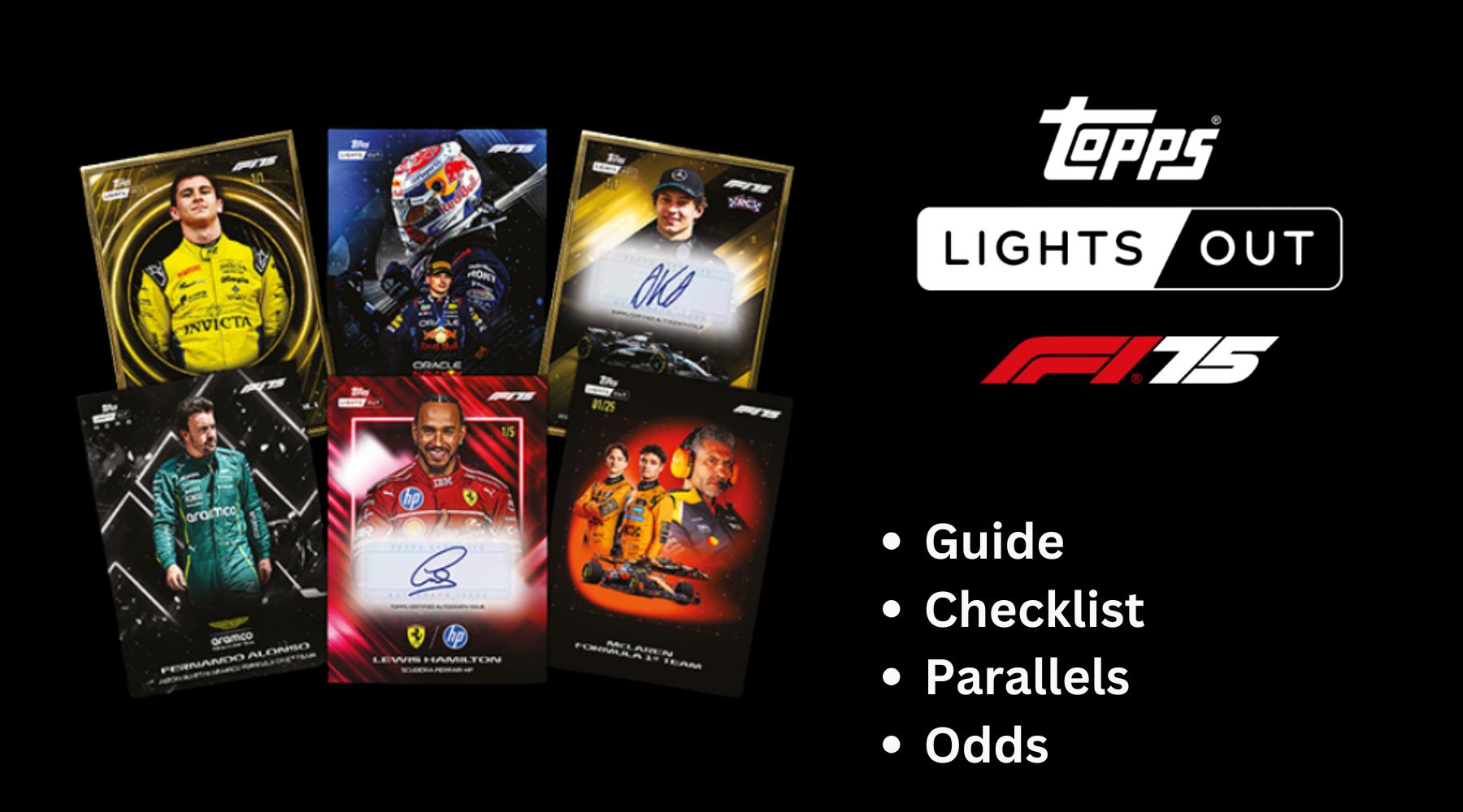 Topps F1 Lights Out 2025 – Checklist and Guide! – Grid Cards UK