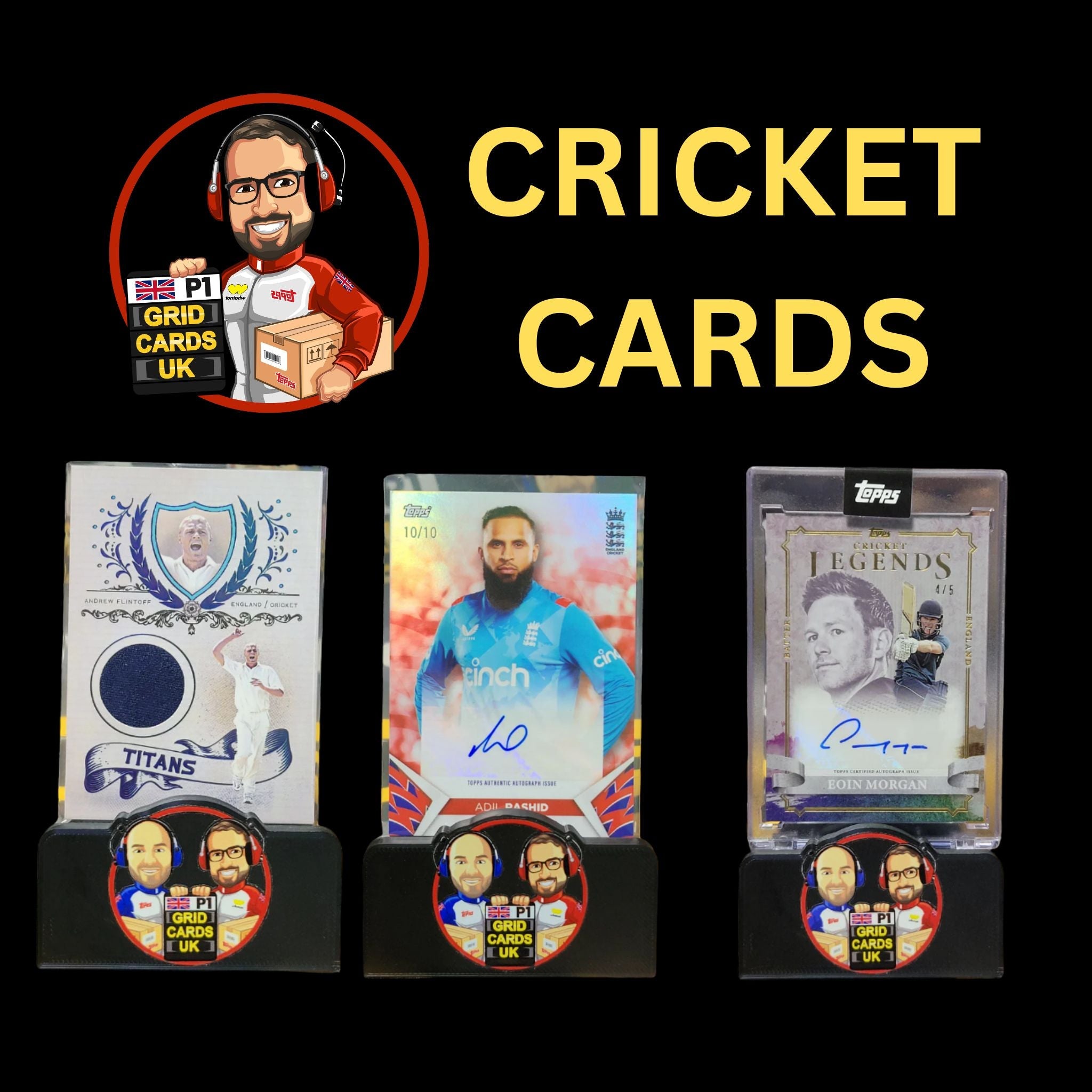 Cricket Single Cards – Grid Cards UK