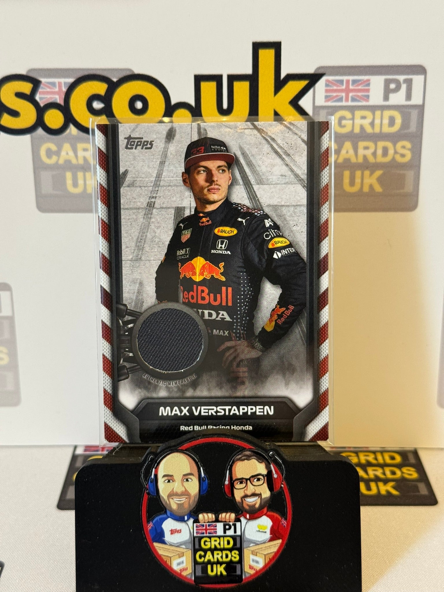 Max Verstappen Relic 122/199 - Topps F1 Flagship 2021 – Grid Cards UK